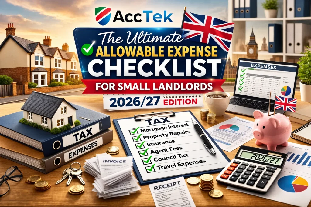 Allowable Expenses Checklist 2026/27 – AccTek